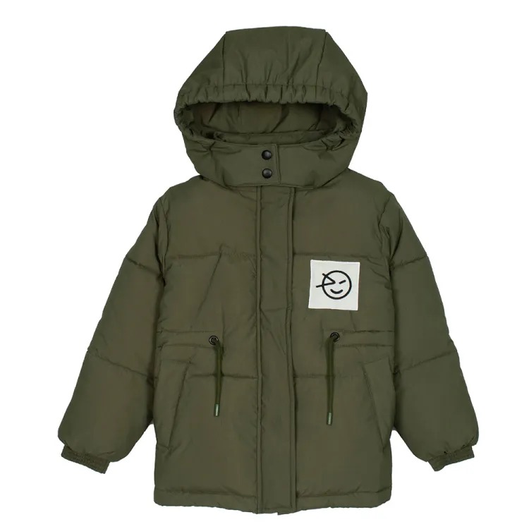 【wynken】LOGO標誌單色蓬鬆鋪棉連帽外套-兩色選 | little ground official website | 台灣官方網站 ...