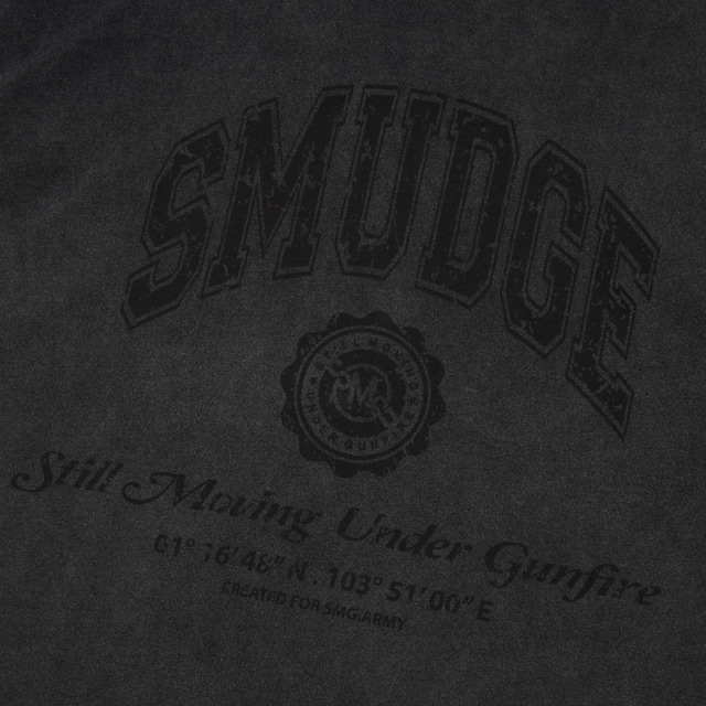 Black Washed SMUDGE Graphic Tee | SMUDGEstore官方購物網站