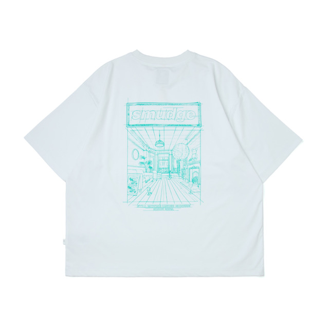 White The Room Tee | SMUDGEstore官方購物網站