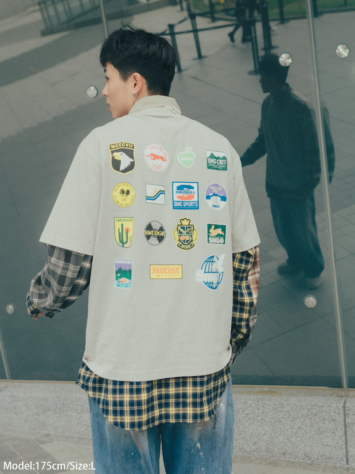 SMG 2025 SS COLLECTION｜SMG Patch Graphic Tee | SMUDGEstore官方購物網站