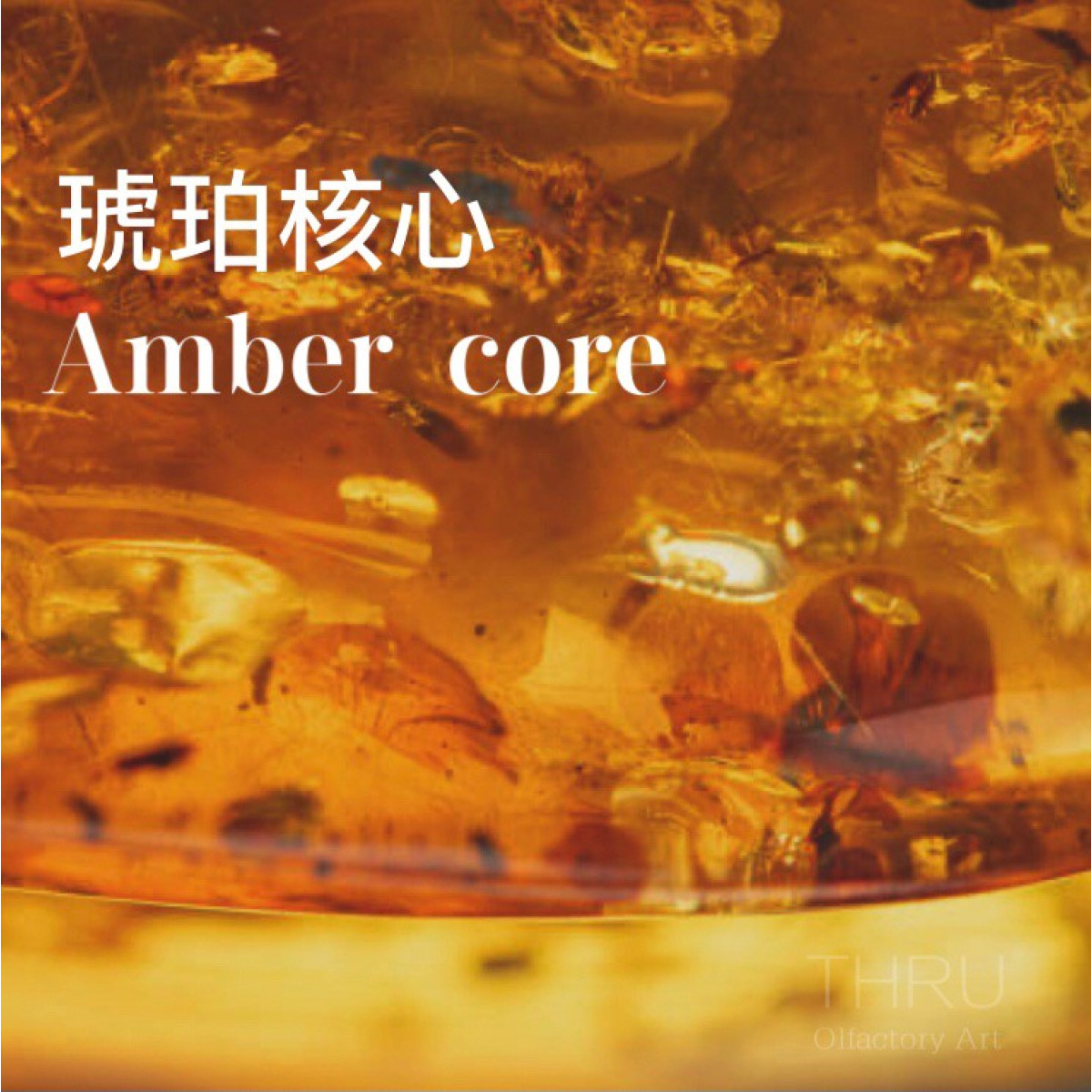 Amber core 琥珀核心 | THRU olfactory art