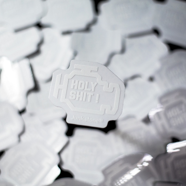 Sticker - Holy Shit ! | Junkstone®