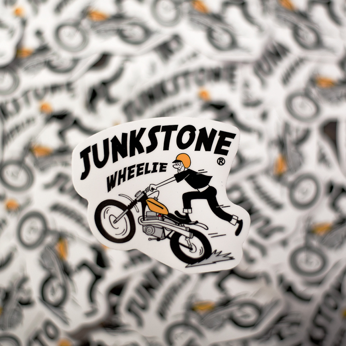 Sticker - Wheelie | Junkstone®